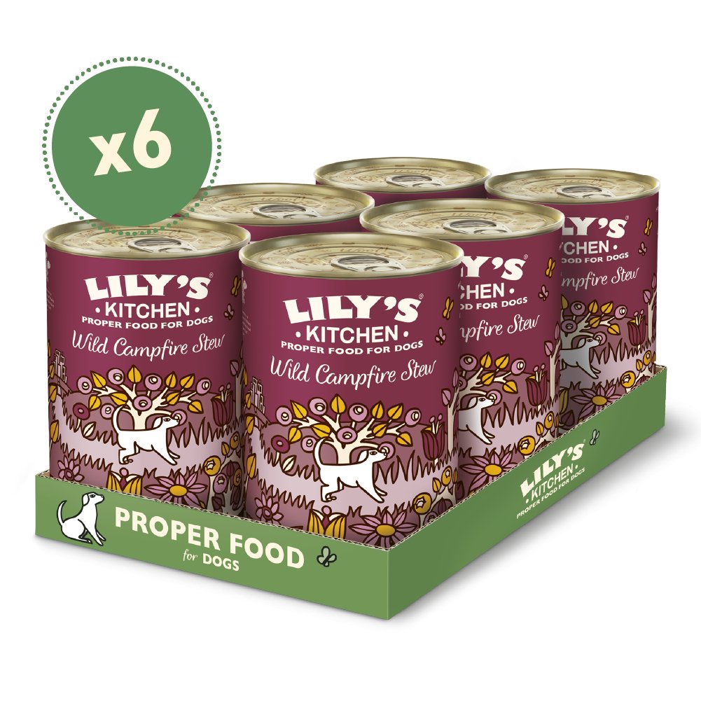 Lily's Kitchen Wildfire Stew 6-Pack Tins