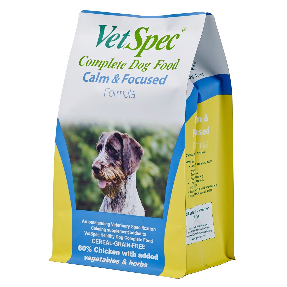 VetSpec Calm & Focused Dry Dog Food for Anxiety & Training